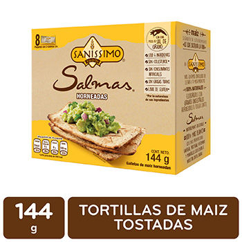 Tortillas Maiz Tostadas Sanissimo Caja 140 G | Auto Mercado
