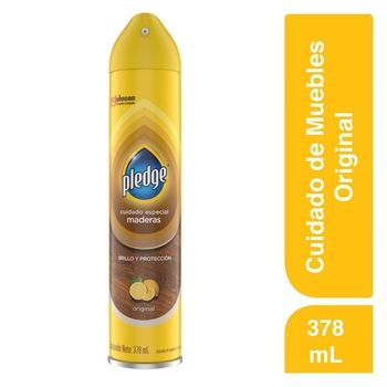 Limpiador Mueble Madera Brillo Pledge Lata 378 Ml | Auto Mercado