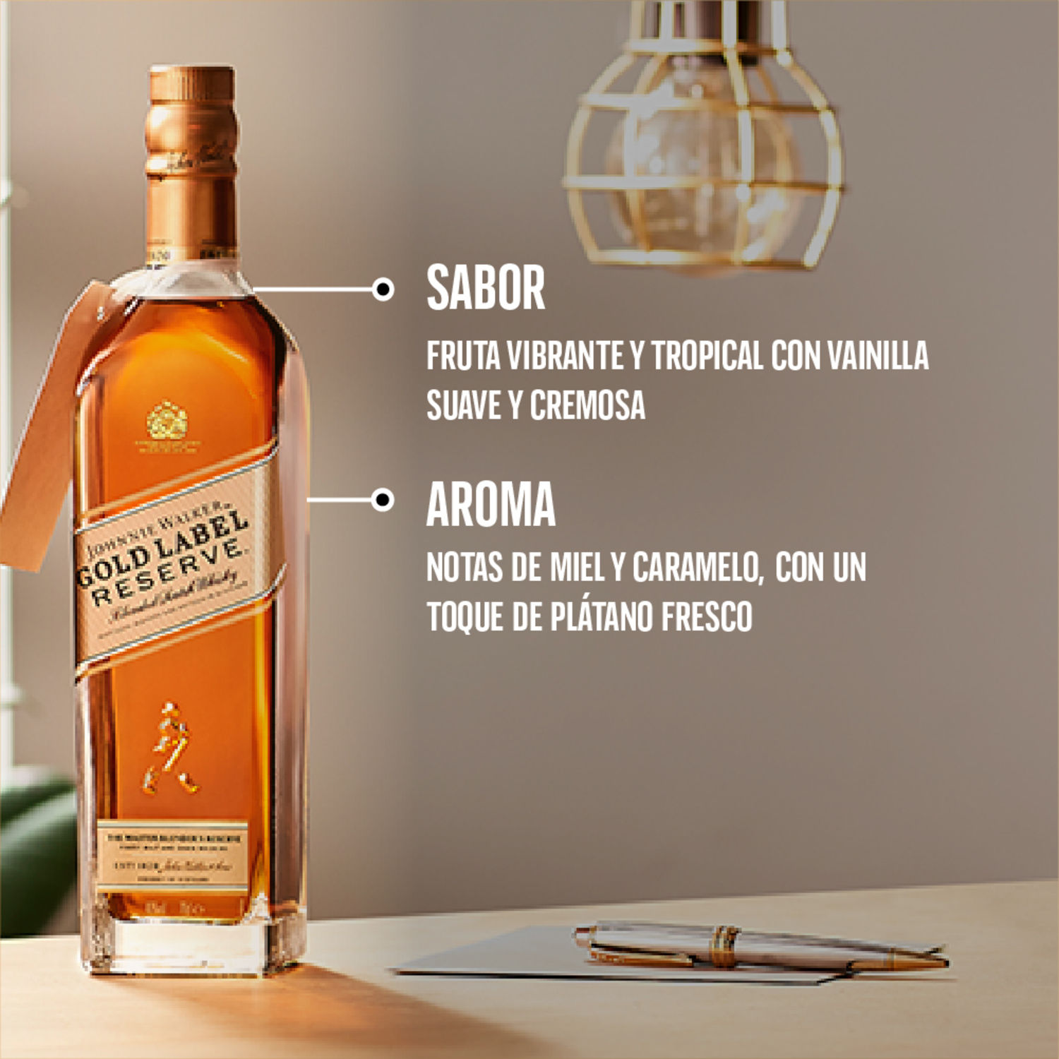 Whisky Escoces Gold Label Johnnie Walker Botella 750 Ml | Auto Mercado