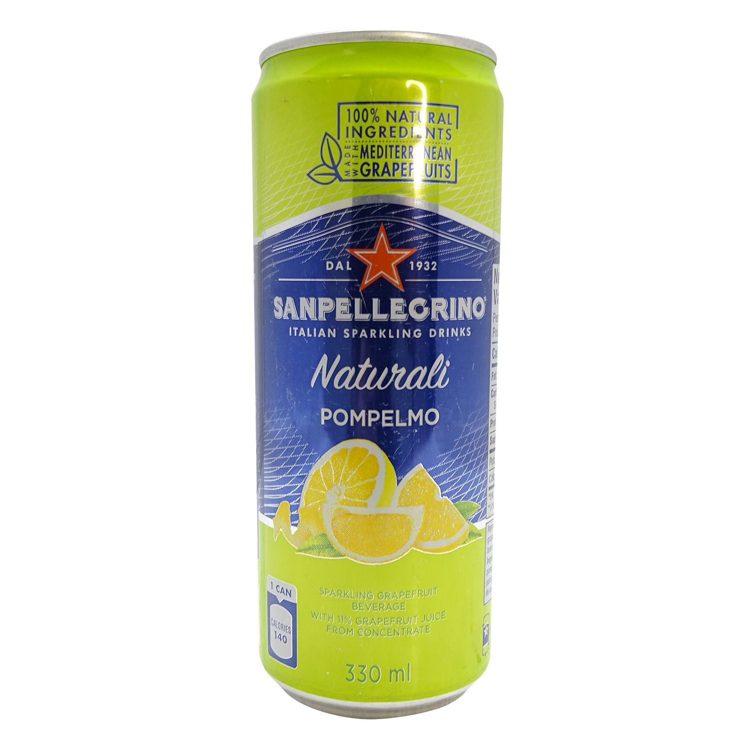 Agua Gasificada Saborizada Pompelmo San Pellegrino Lata 330 Ml | Auto ...