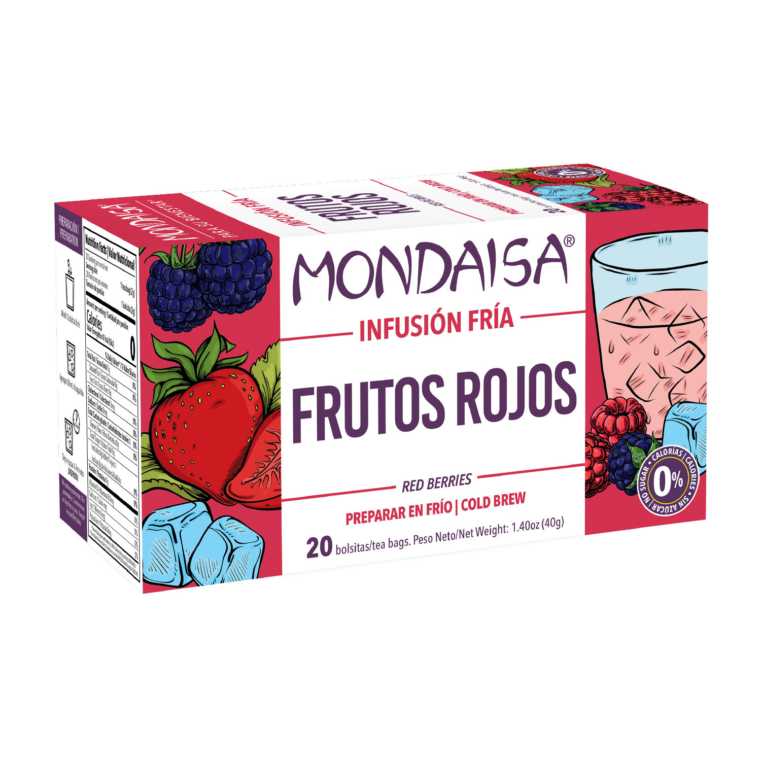Te Fruta Surtida Mondaisa Caja 40 G | Auto Mercado