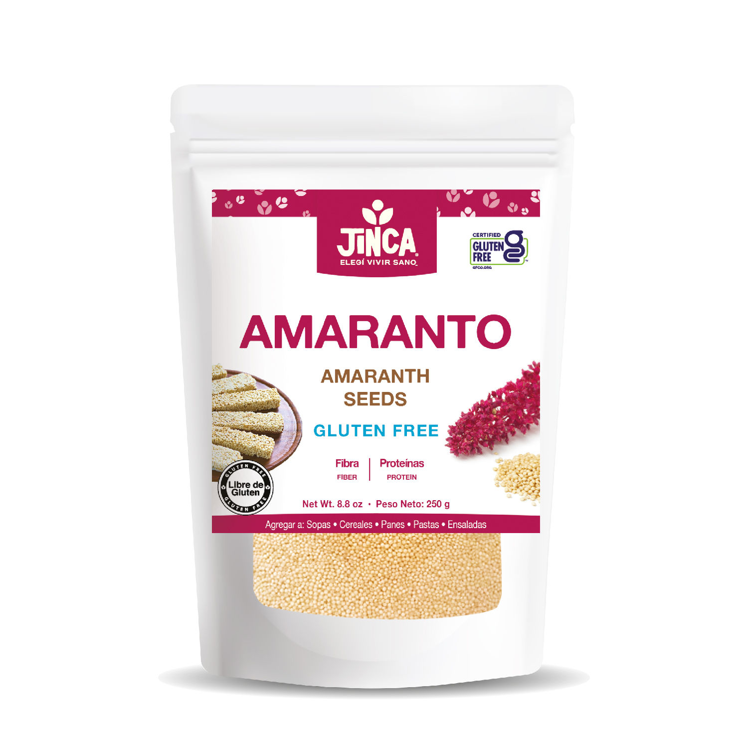 Amaranto Jinca Foods Paquete 250 G | Auto Mercado