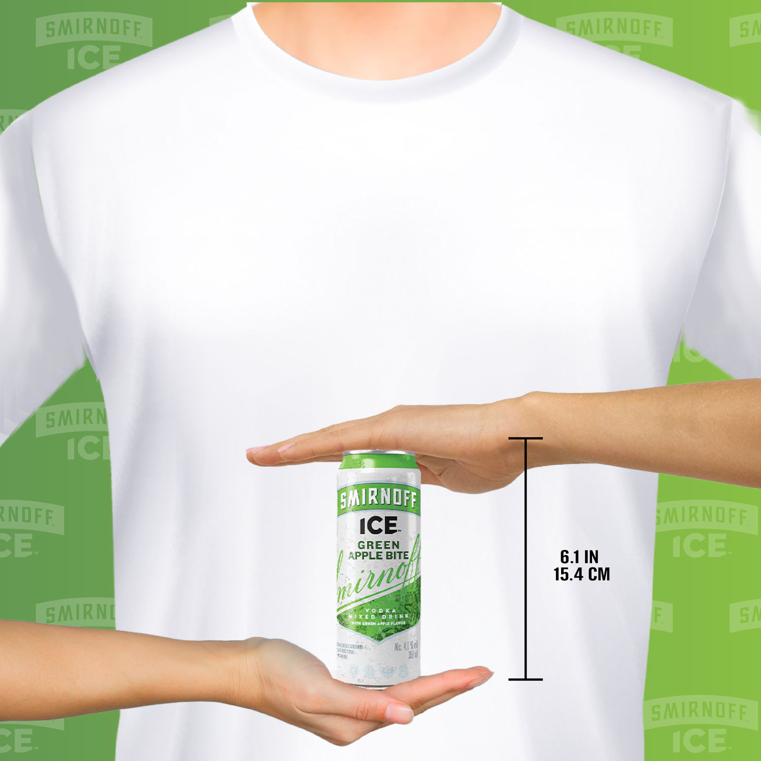 Rtd Vodka Manzana Verde Smirnoff Lata 350 Ml | Auto Mercado