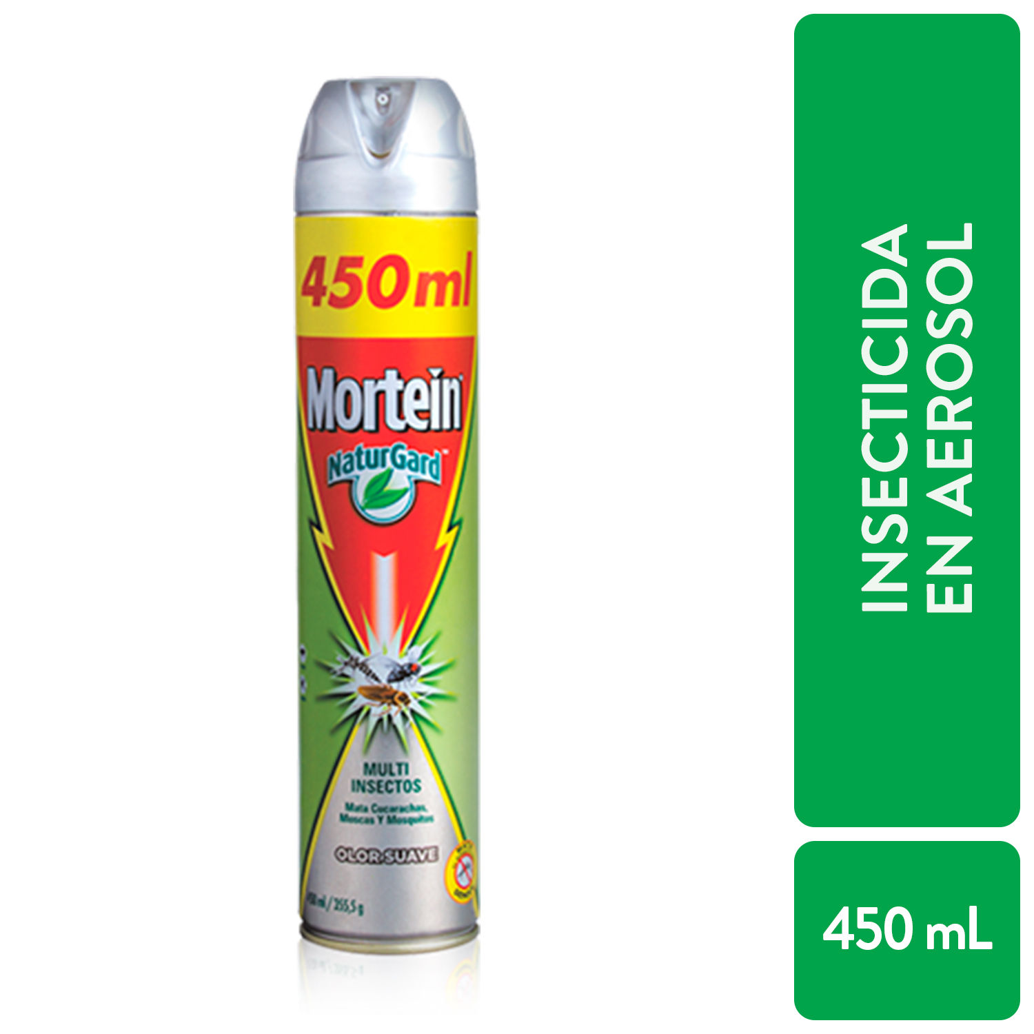 Insecticida Aerosol Multinsecto Olor Suave Mortein Lata 450 Ml | Auto ...