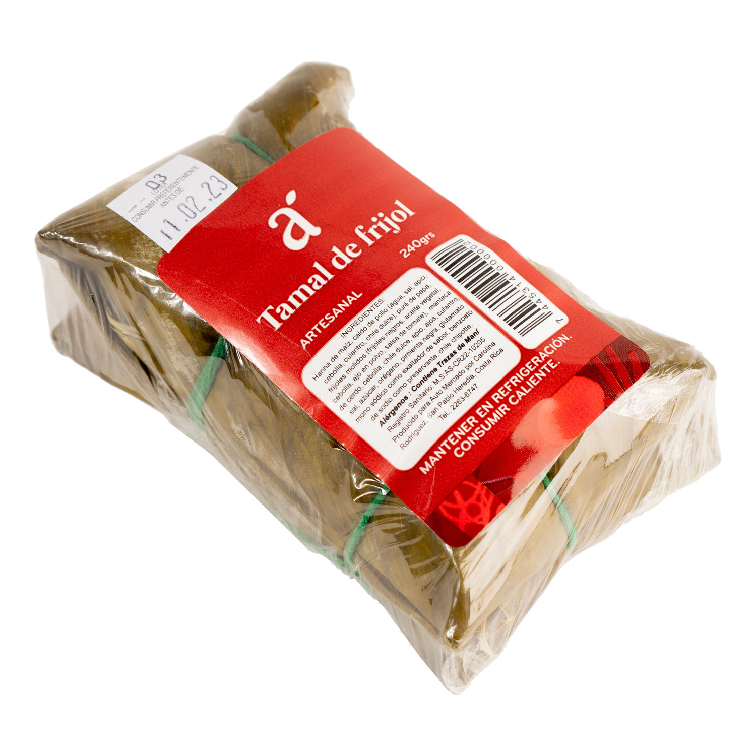 Piña Tamal De Frijol Auto Mercado Unidad 240 G | Auto Mercado