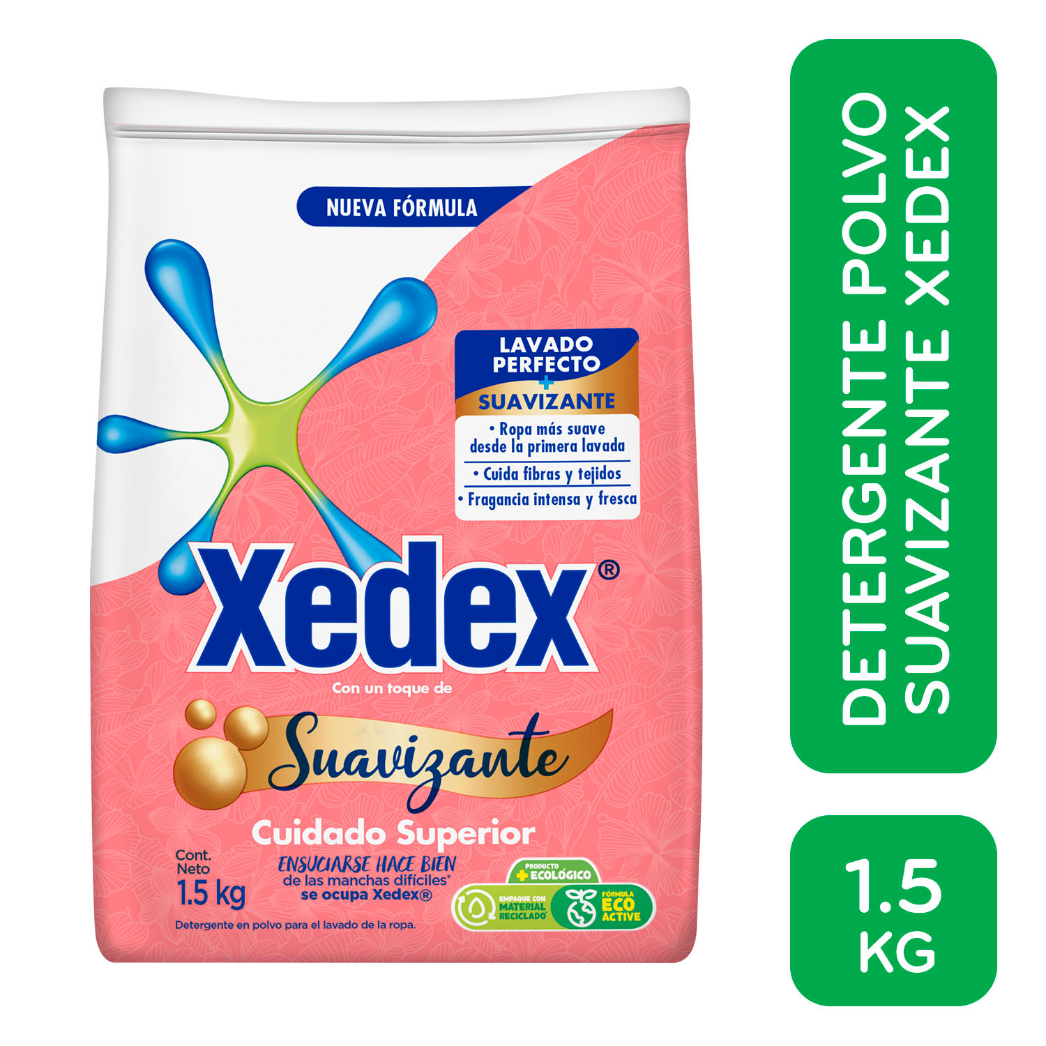 Detergente Polvo Primavera Suavizante Xedex | Auto Mercado