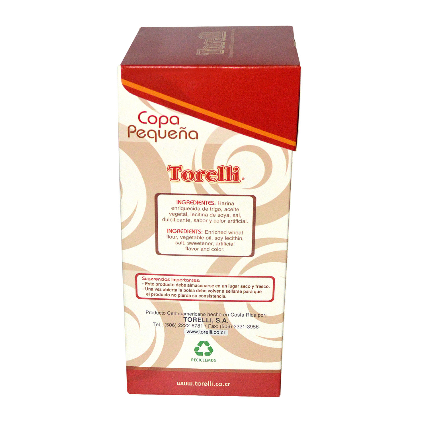 Cono Copa Pequeño Torelli Caja 108 G | Auto Mercado