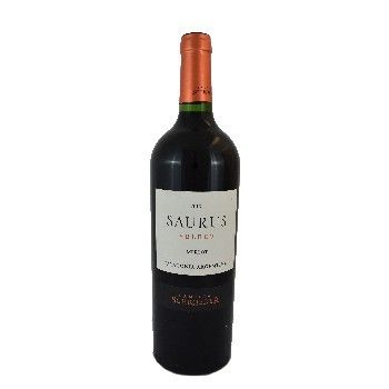 Vino Tinto Argentina Merlot Saurus Botella 750 Ml | Auto Mercado