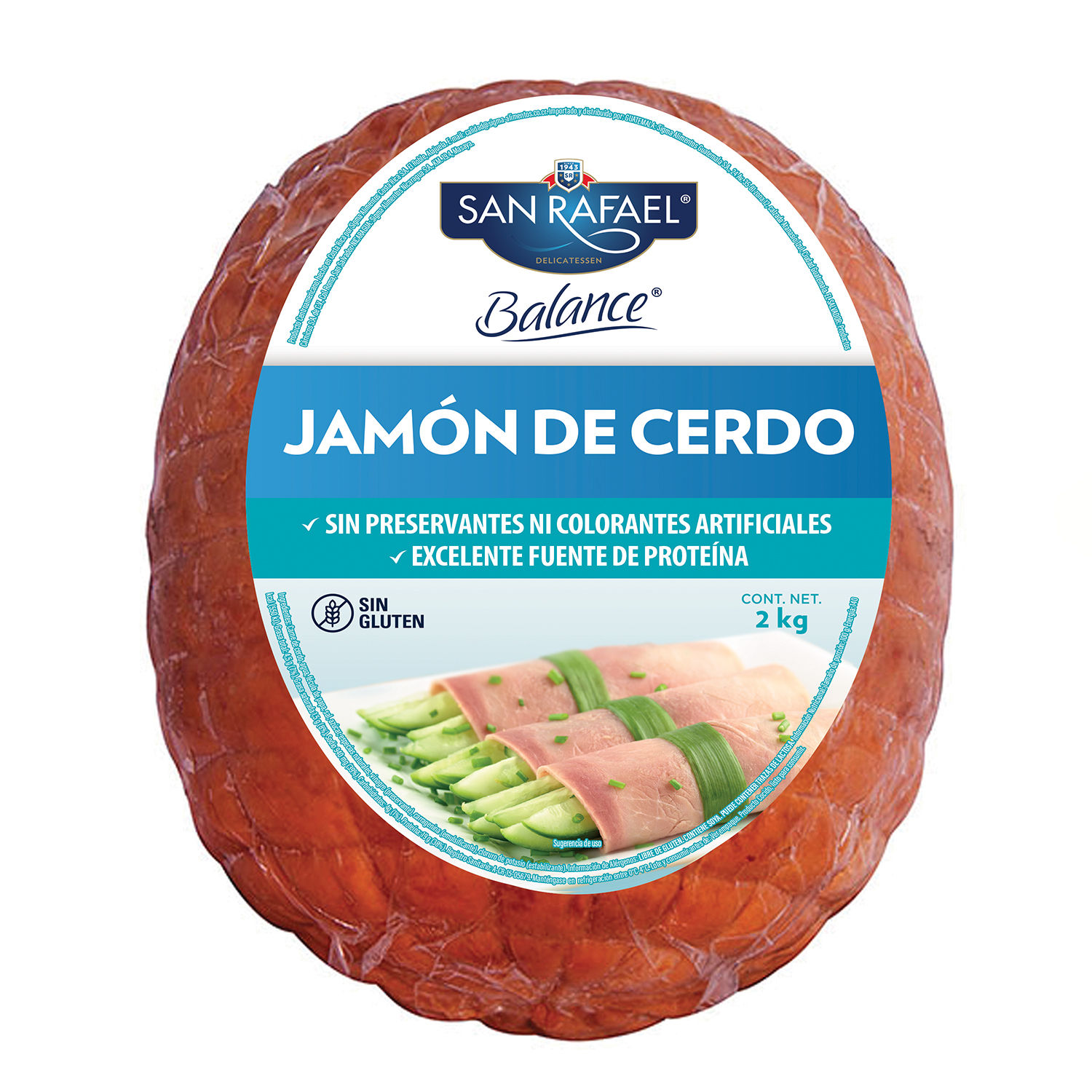 Jamon Pierna Cerdo Natural Selección Natural Sin Preservantes San ...