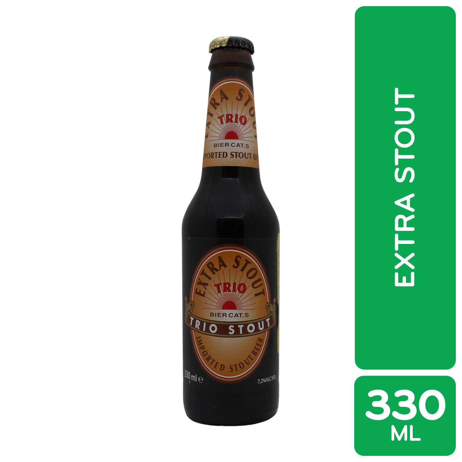 Cerveza Importada Extra Stout Usa Trio Botella 330 Ml | Auto Mercado