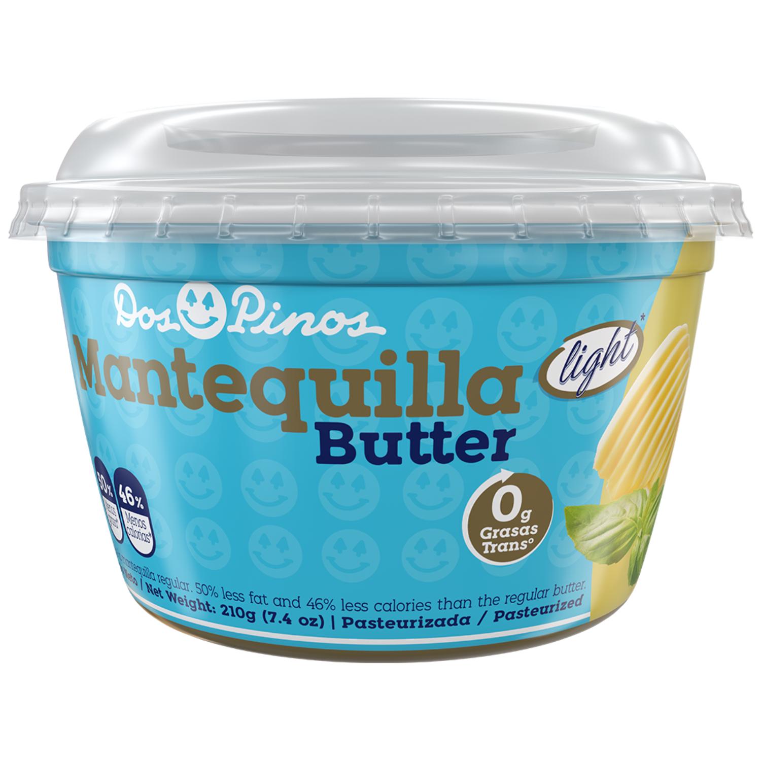 Mantequilla Light Dos Pinos Envase 210 G | Auto Mercado