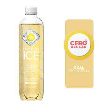 Agua Gasificada Saborizada Limónada Sparkling Ice Botella 502.8 Ml ...