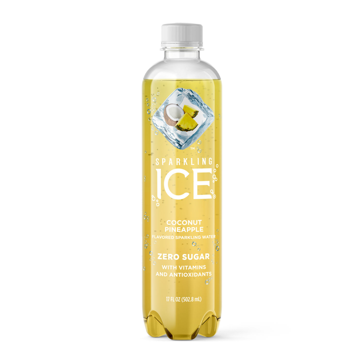 Agua Gasificada Saborizada Coco Piña Sparkling Ice Botella 502.8 Ml ...