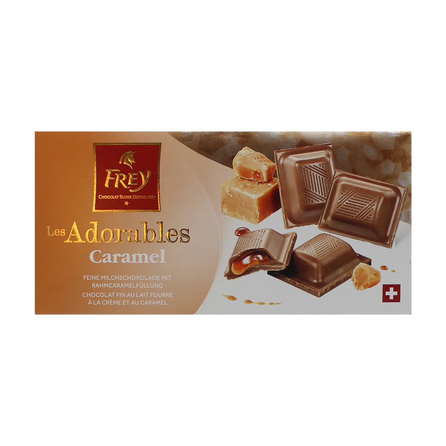 Chocolate Relleno Caramelo Frey Paquete 100 G | Auto Mercado