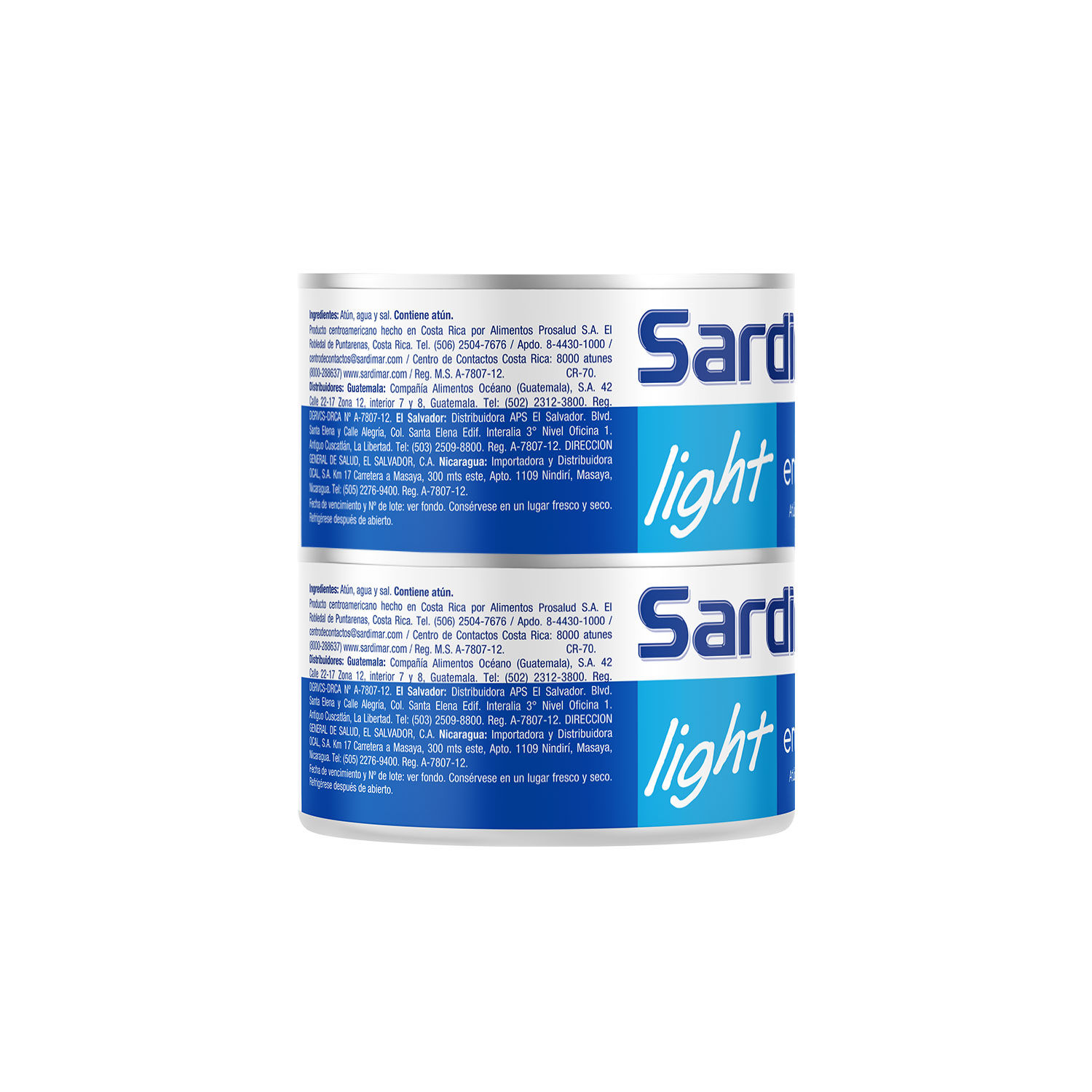 Atun Lomo Trozos Agua Light 4u Sardimar Paquete 920 G | Auto Mercado