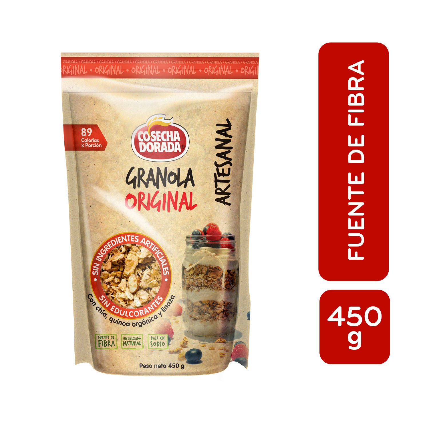 Granola Original Cosecha Dorada Paquete 450 G | Auto Mercado