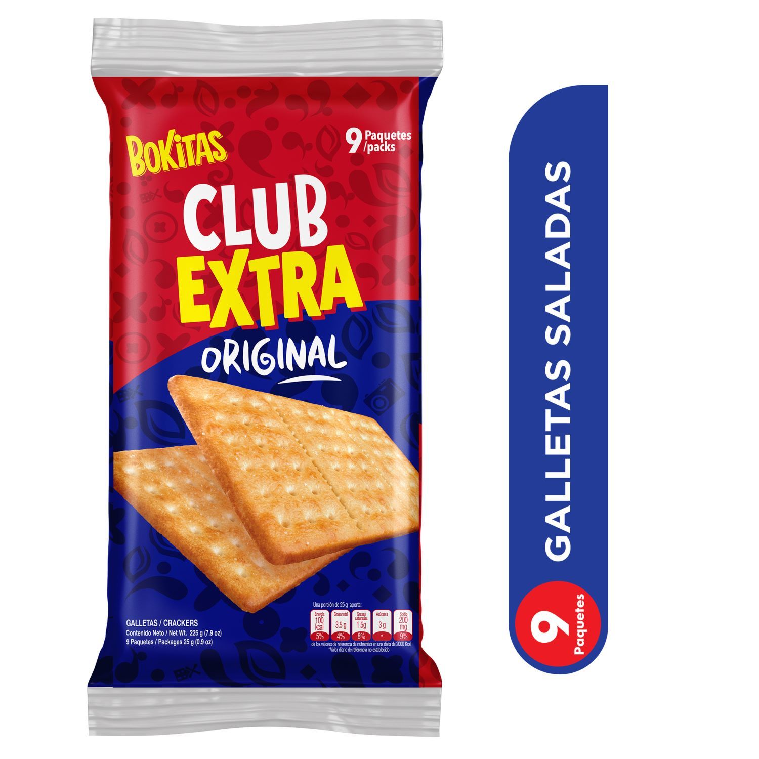 Galleta Salada Club Extra Pozuelo Caja 225 G | Auto Mercado