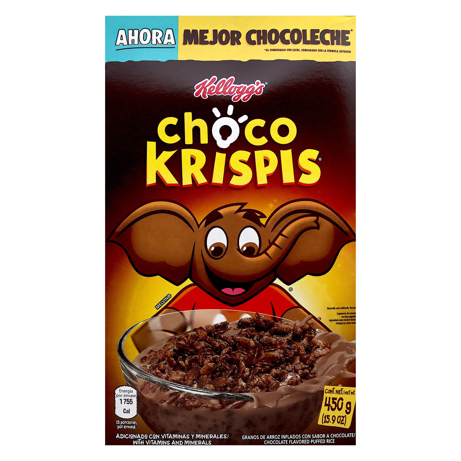 Cereal Chocolate Chocokrispis Kelloggs Caja 450 G | Auto Mercado