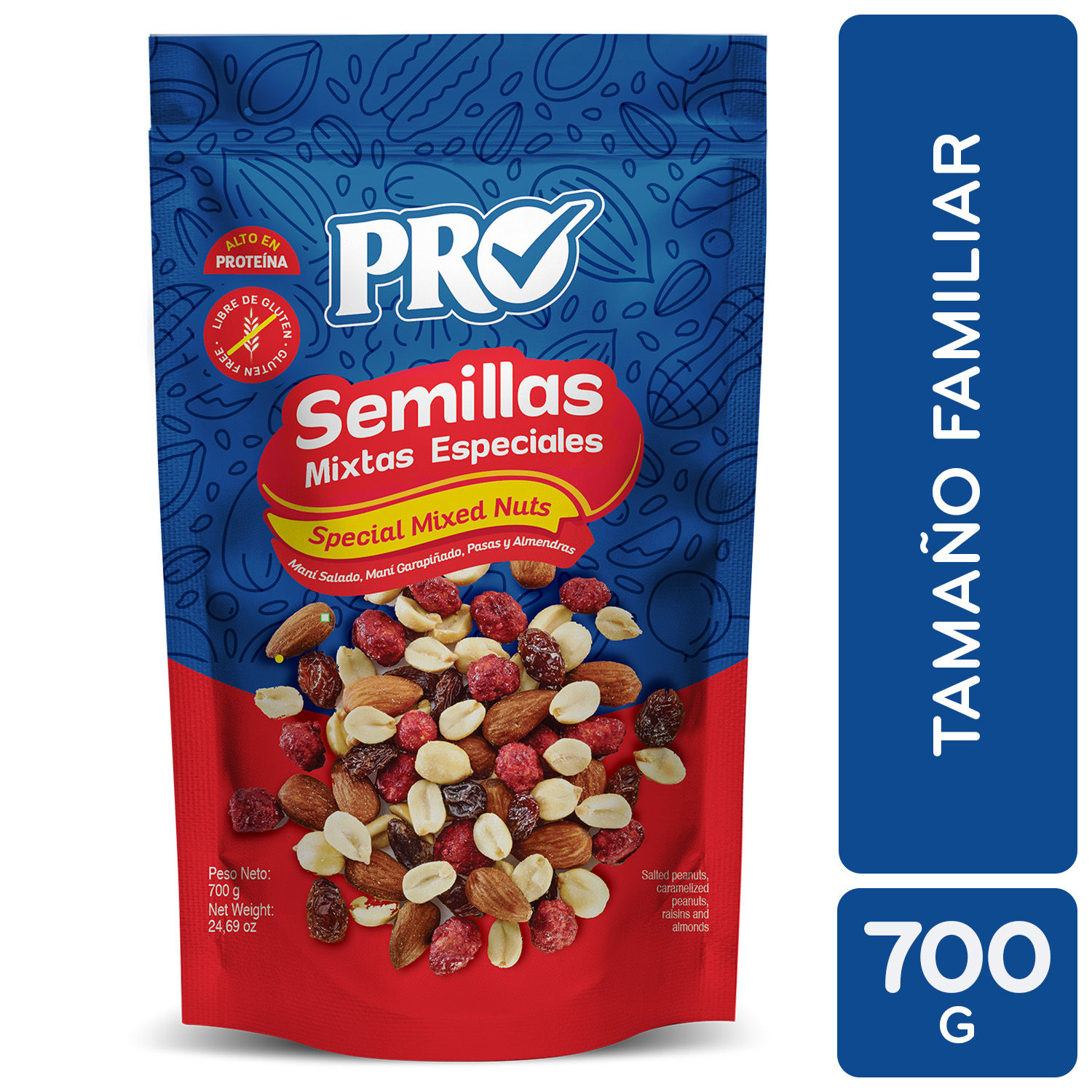Semillas Mixtas Especial Pro Paquete 700 G | Auto Mercado