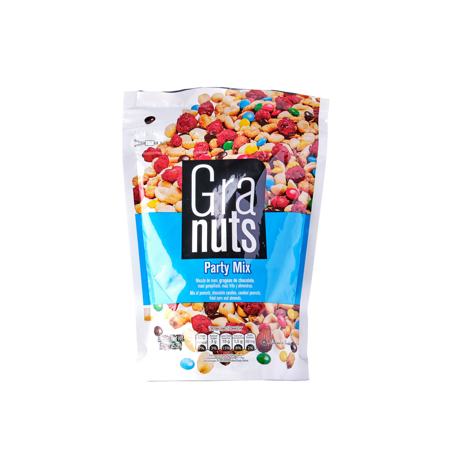 Semillas Mixtas Party Granuts Paquete 180 G | Auto Mercado