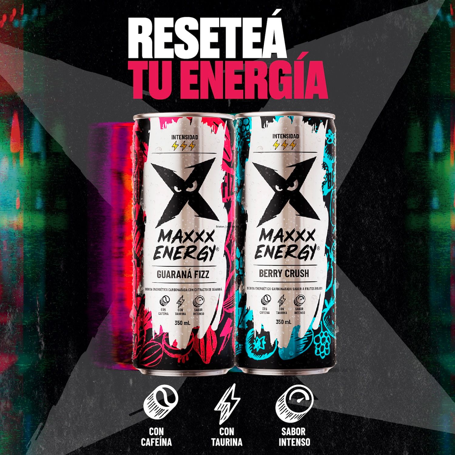 Bebida Energizante Guarana Maxxx Energy Lata 350 Ml | Auto Mercado
