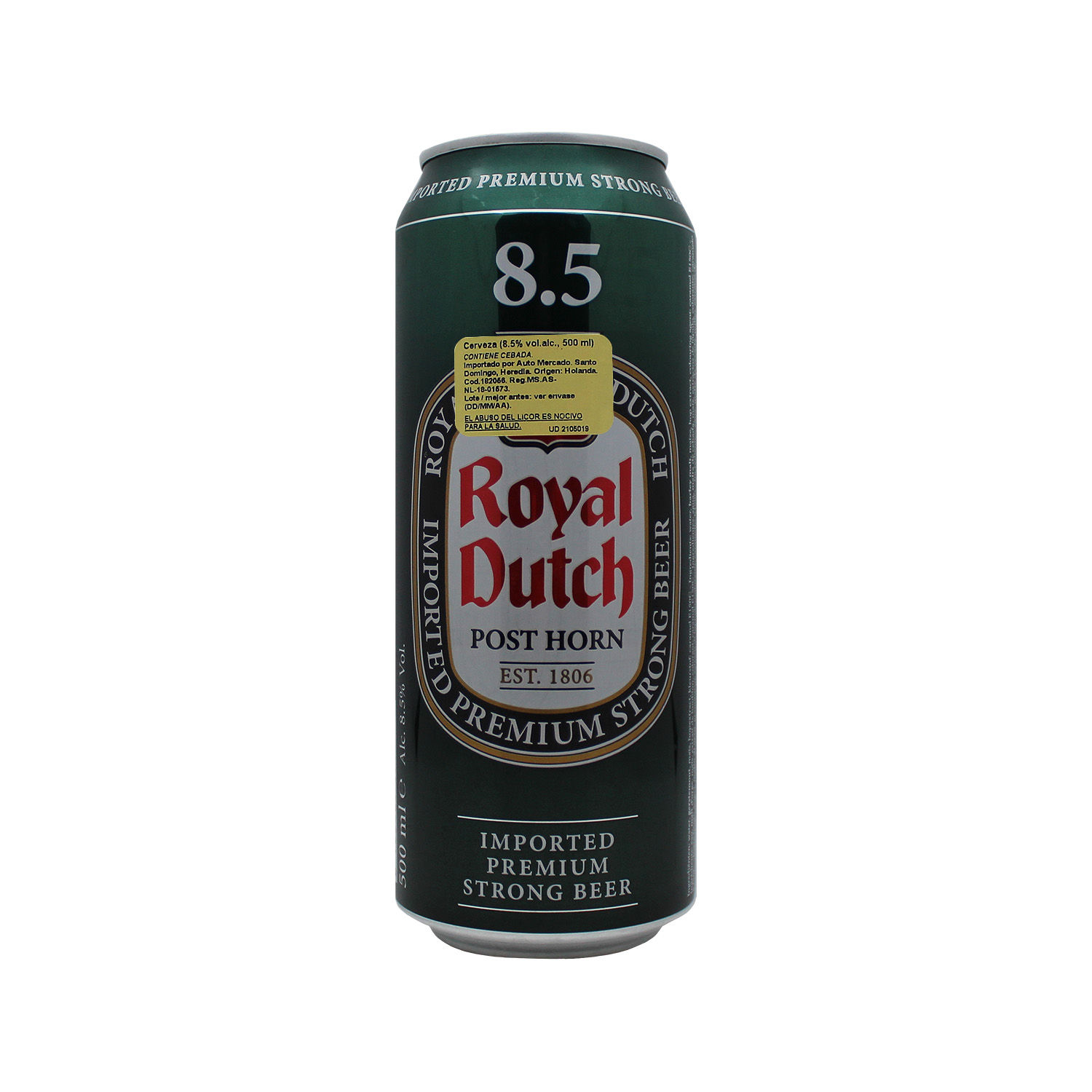 Cerveza Importada 8.5% Alcohol Holanda Royal Dutch Lata 500 Ml | Auto ...