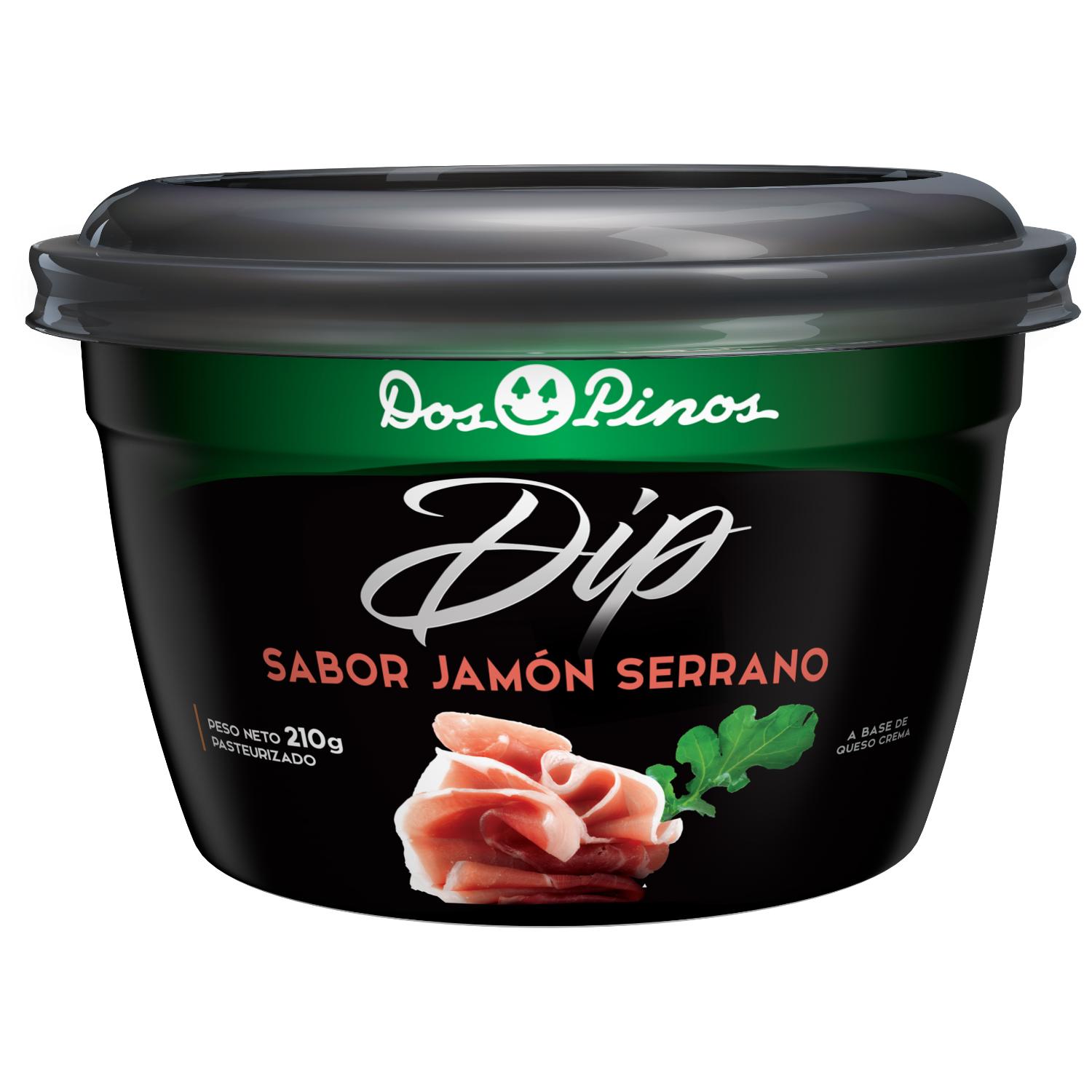 Dip Jamon Serrano Dos Pinos Envase 210 G | Auto Mercado