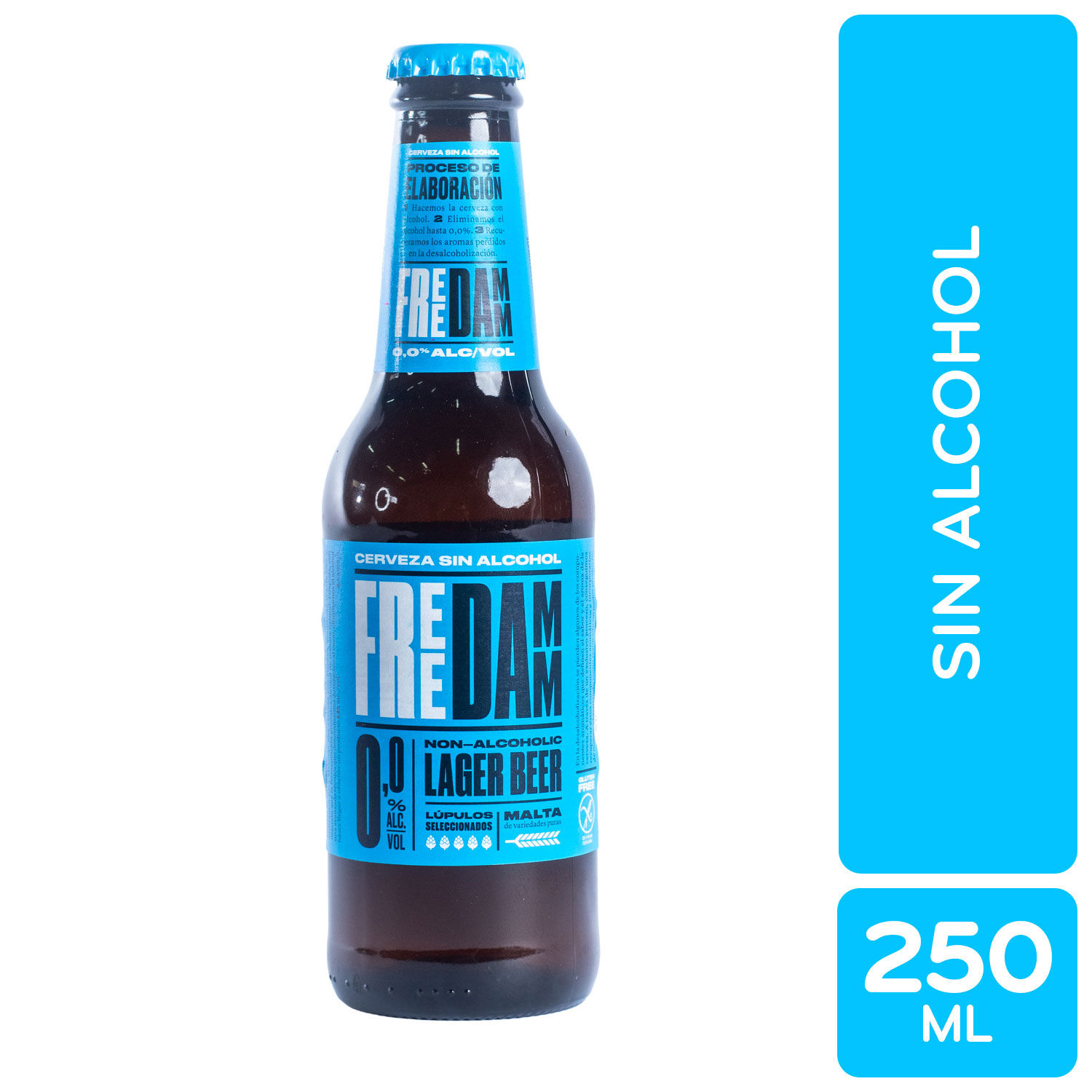 Cerveza Importada Sin Alcohol España Damm Botella 250 Ml | Auto Mercado
