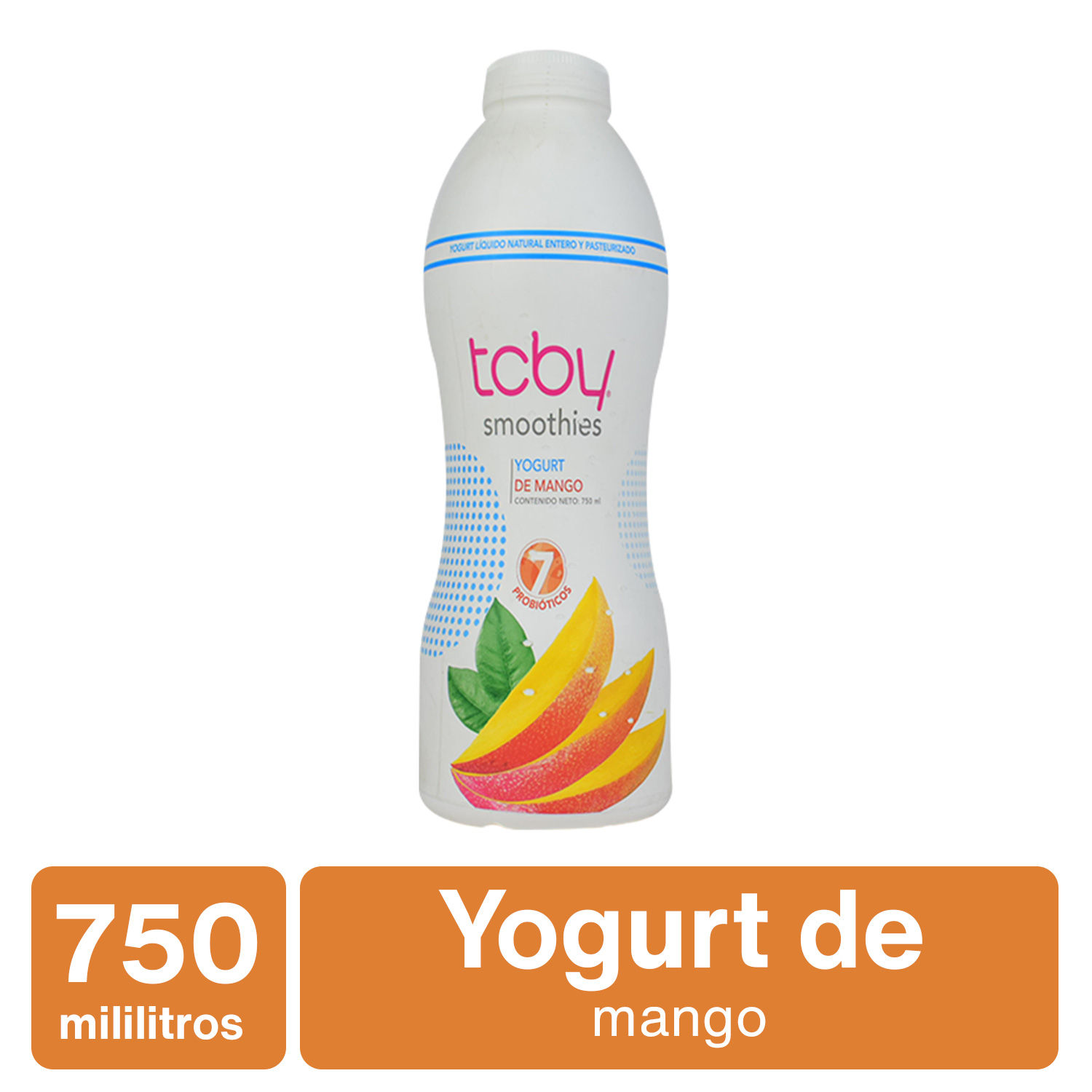 Yogurt Liquido Mango Tcby Envase 750 Ml | Auto Mercado