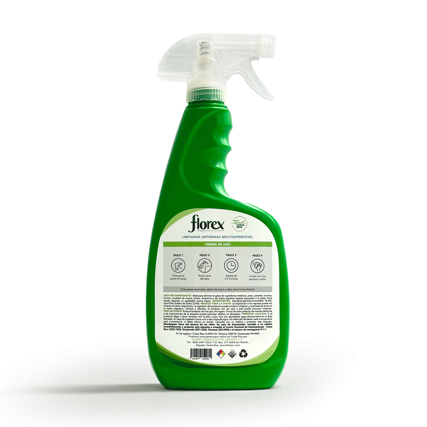 Limpiador Cocina Antigrasa Bio Florex Envase 500 Ml | Auto Mercado