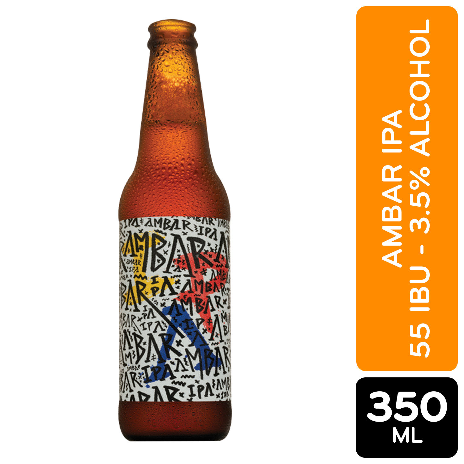 Cerveza Nacional Ipa Costa Rica Ambar Botella 350 Ml | Auto Mercado