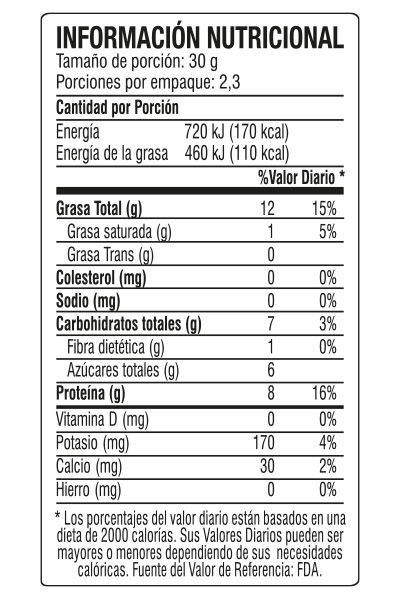 Semillas Mixtas Sin Sal Pro Pa Paquete 70 G | Auto Mercado