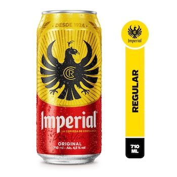 Cerveza Nacional Costa Rica Imperial Lata 710 Ml | Auto Mercado