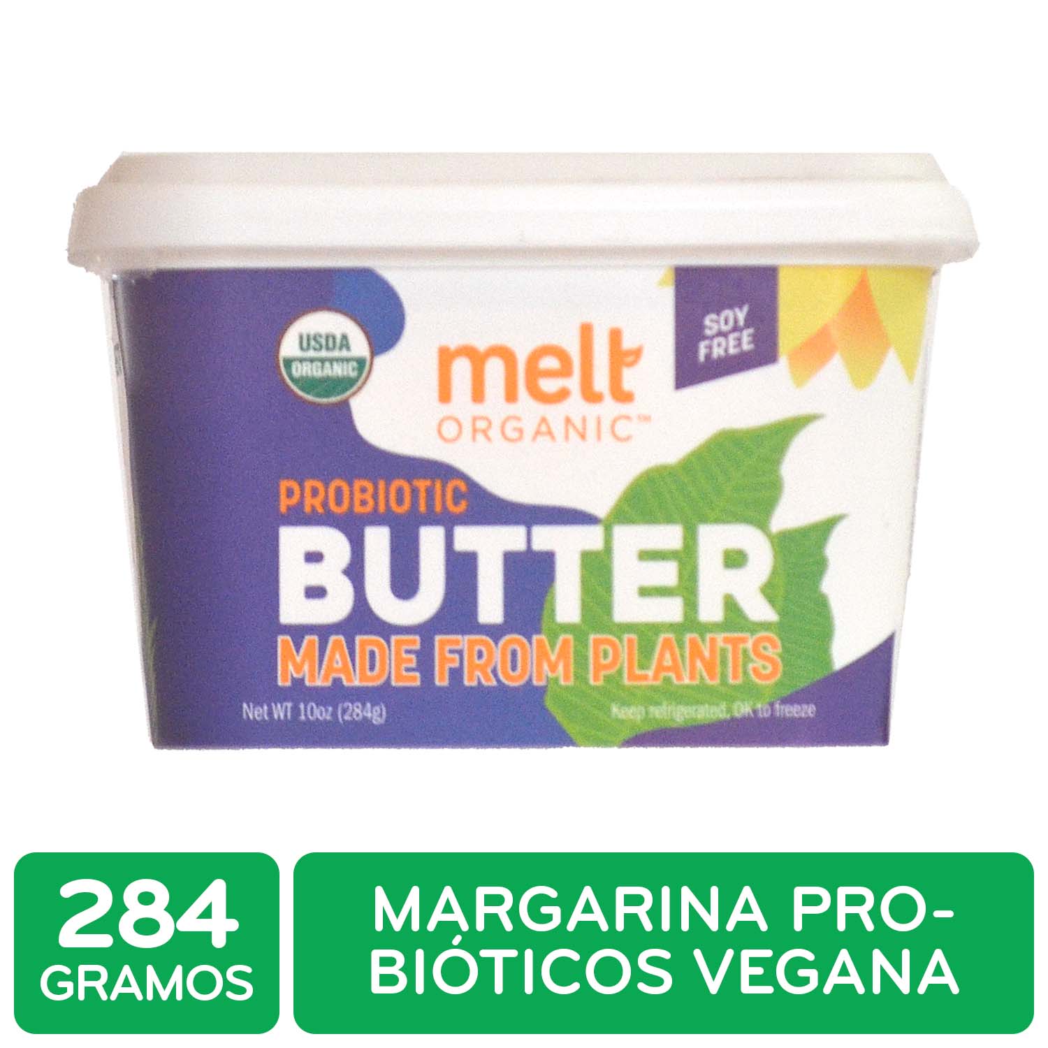 Mantequilla Vegetal Melt Organica Envase 284 G | Auto Mercado