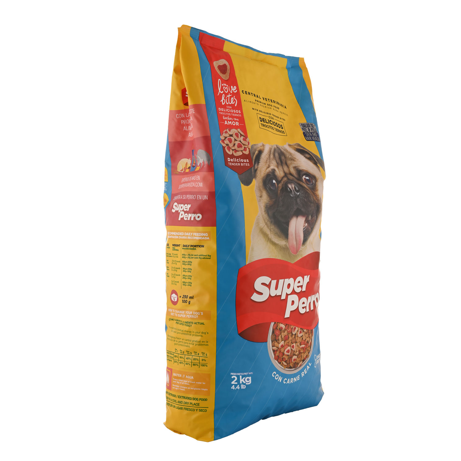Alimento Perro Seco Adulto Trozos Super Perro Bolsa 2 Kg | Auto Mercado