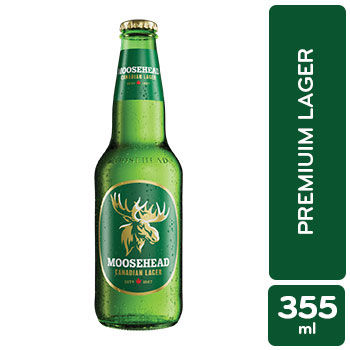 Cerveza Importada Lager Canada Moosehead Botella 350 Ml | Auto Mercado