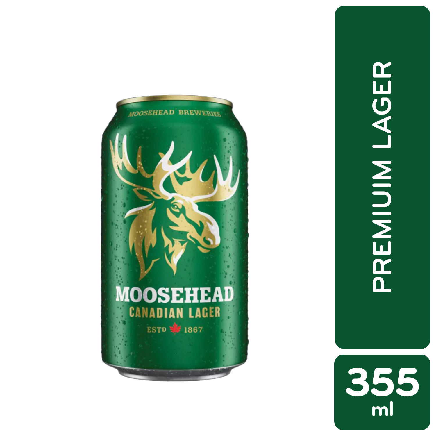 Cerveza Importada Lager Canada Moosehead Lata 355 Ml | Auto Mercado