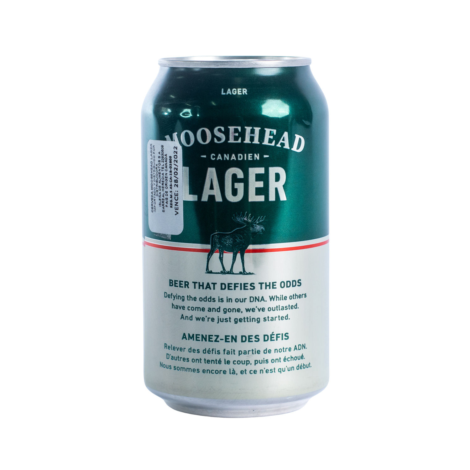 Cerveza Importada Lager Canada Moosehead Lata 355 Ml | Auto Mercado
