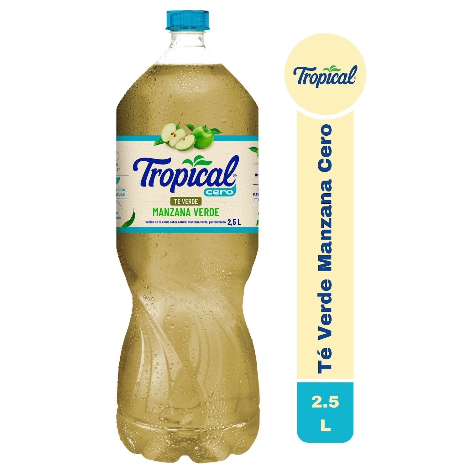 Bebida Te Líquido Verde Manzana Cero Tropical Botella 2500 Ml | Auto ...