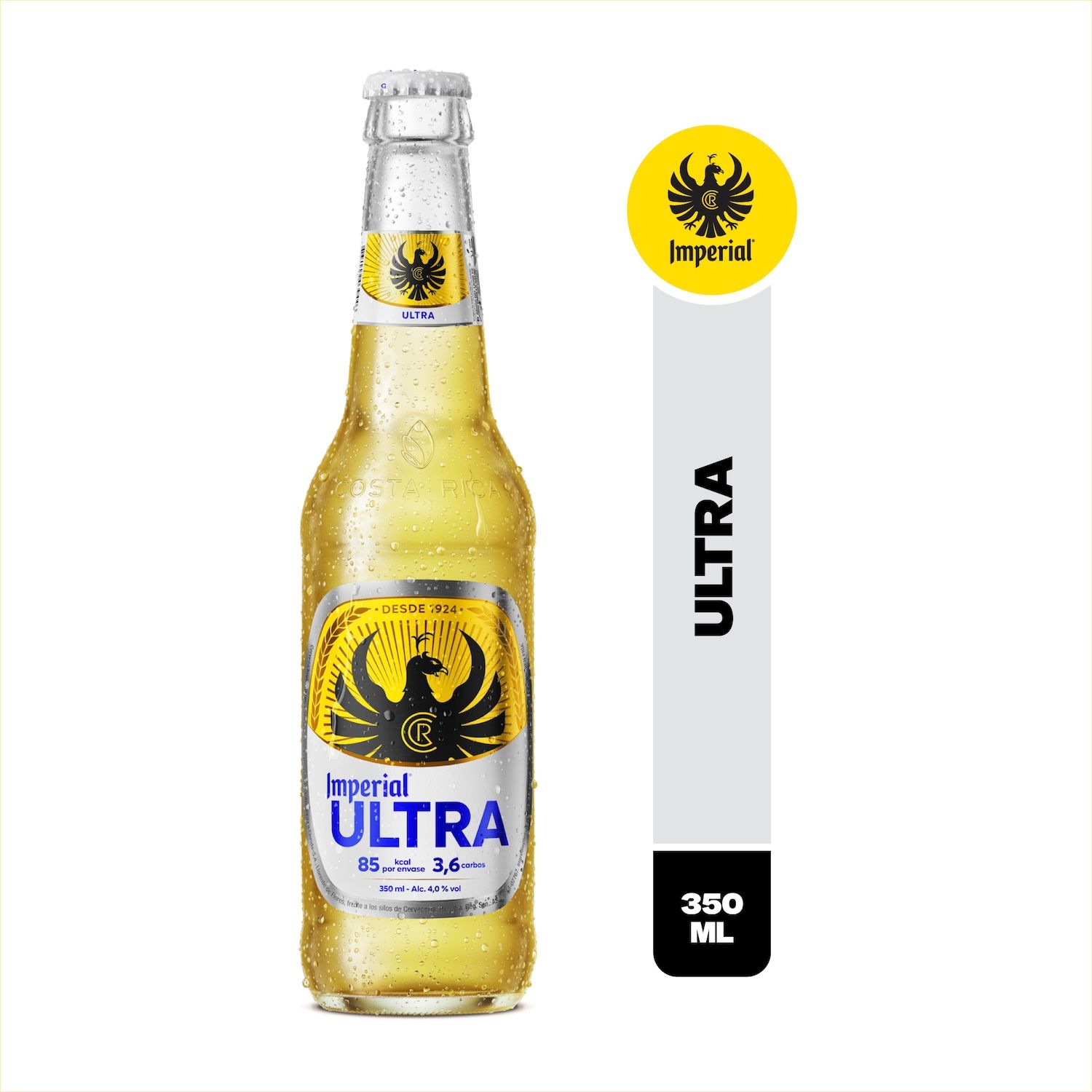 Cerveza Nacional Ultra Costa Rica Imperial Botella 350 Ml | Auto Mercado