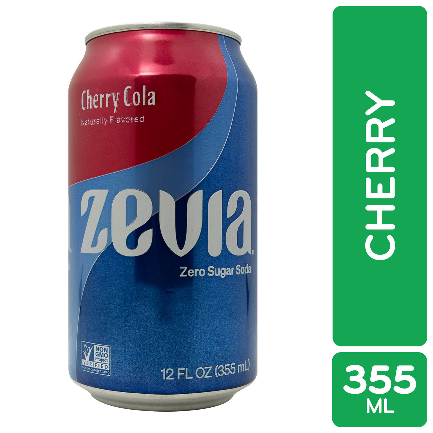 Bebida Gaseosa Zero Sabor Cherry Zevia Lata 355 Ml | Auto Mercado