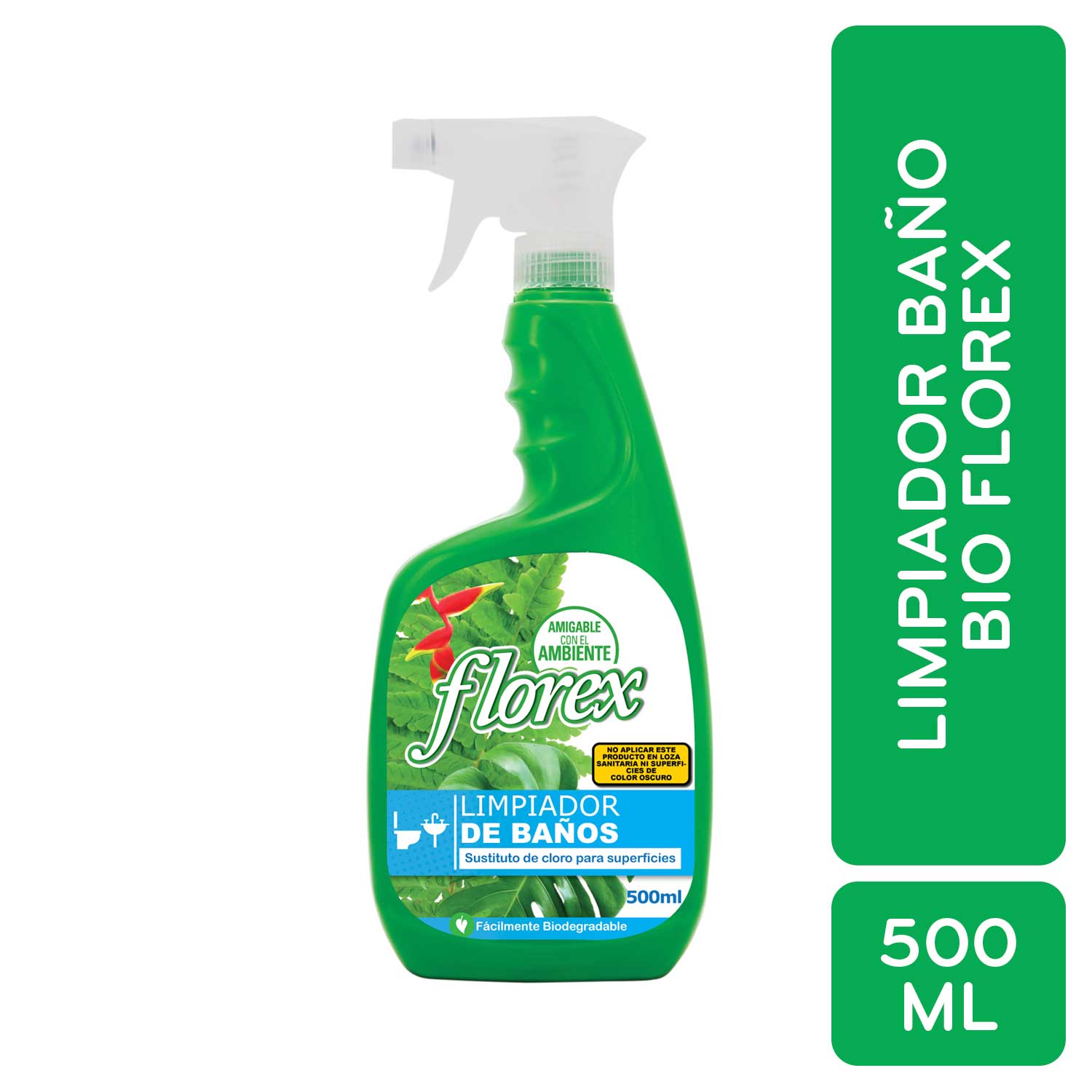 Limpiador Bano Bio Florex Envase 500 Ml | Auto Mercado