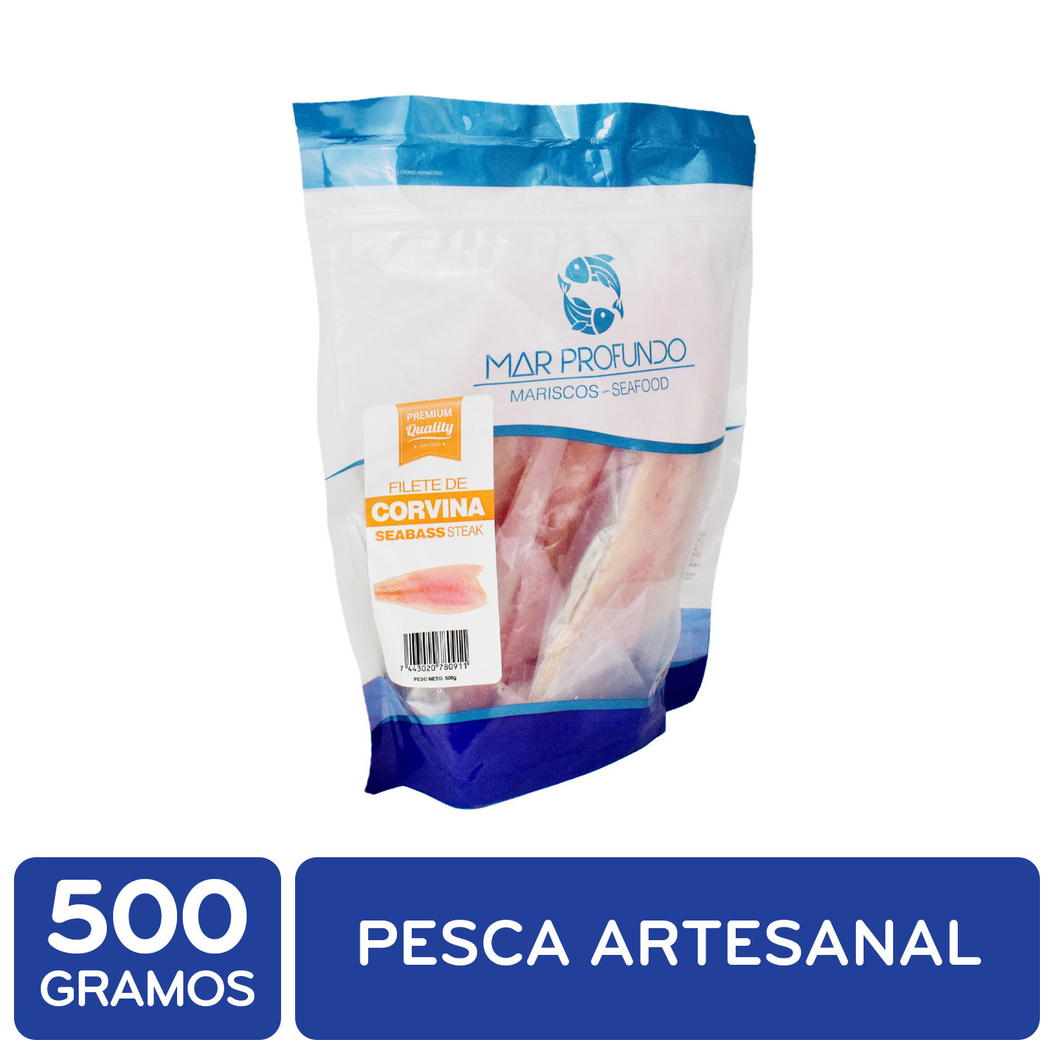 Filet Corvina Mar Profundo Bolsa 500 G | Auto Mercado