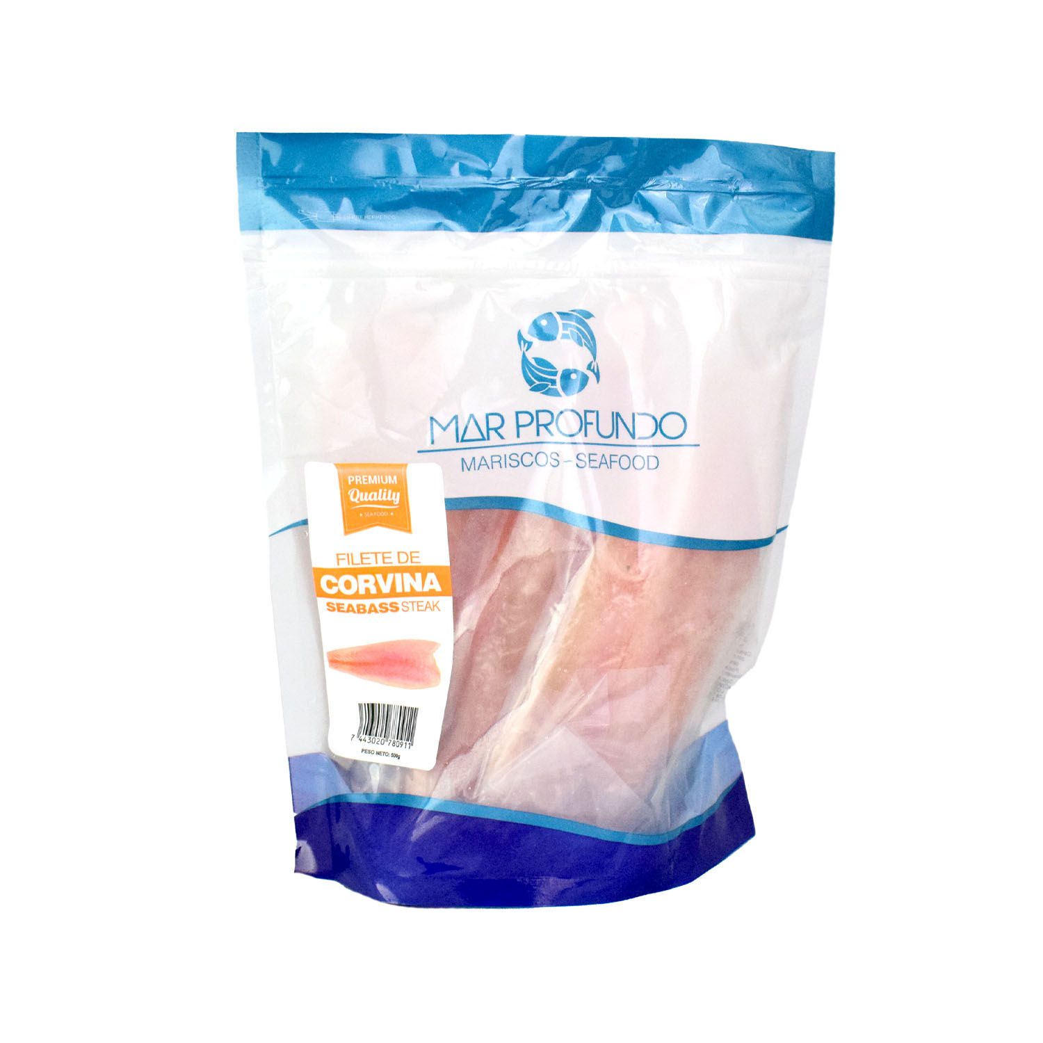 Filet Corvina Mar Profundo Bolsa 500 G | Auto Mercado
