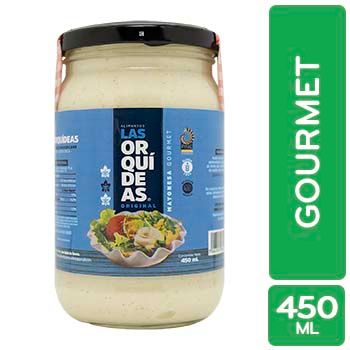 Mayonesa Artesanal Gourmet Las Orquideas Frasco 410 G | Auto Mercado