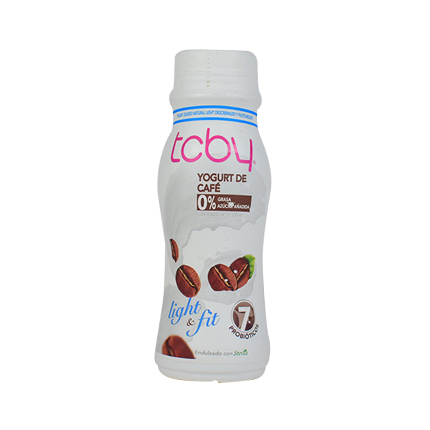 Yogurt Liquido Light Fit Cafe Tcby Envase 200 Ml | Auto Mercado
