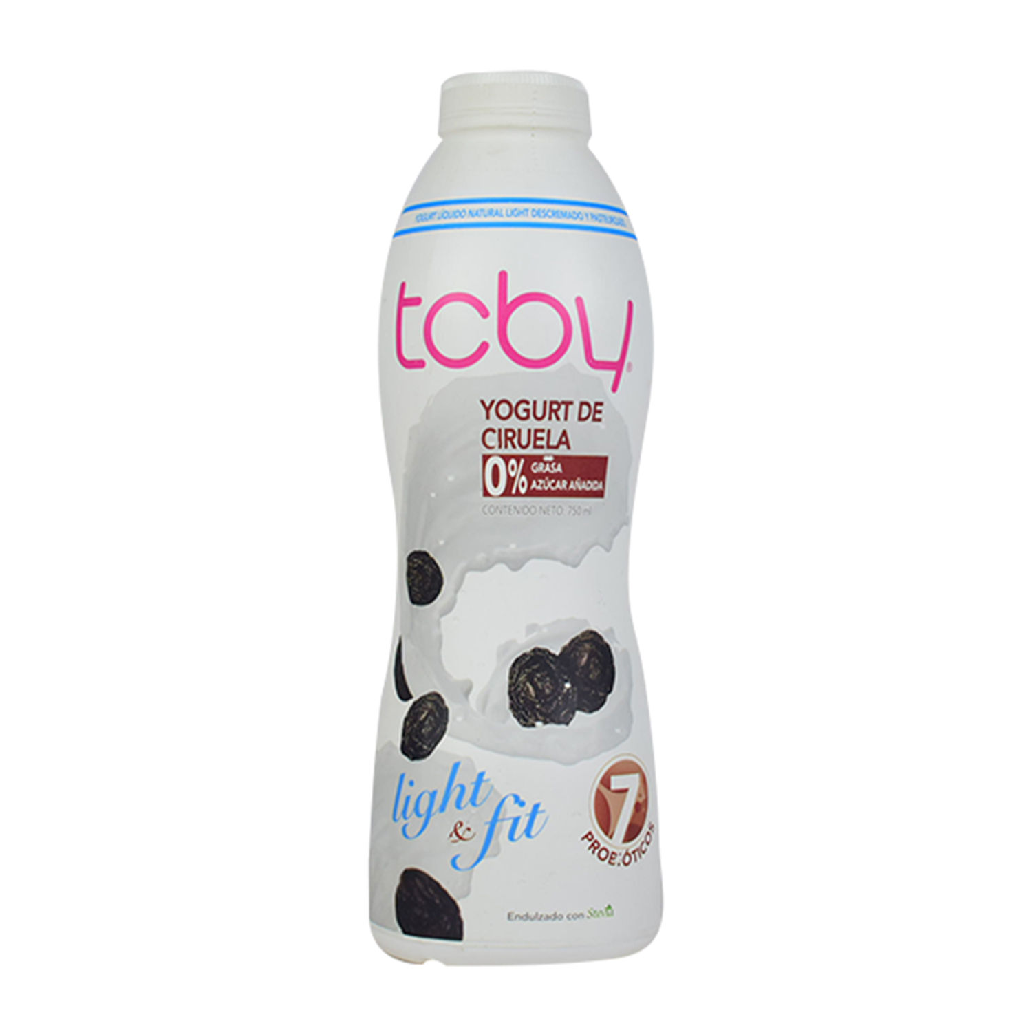 Yogurt Liquido Light Fit Ciruela Tcby Envase 750 Ml | Auto Mercado