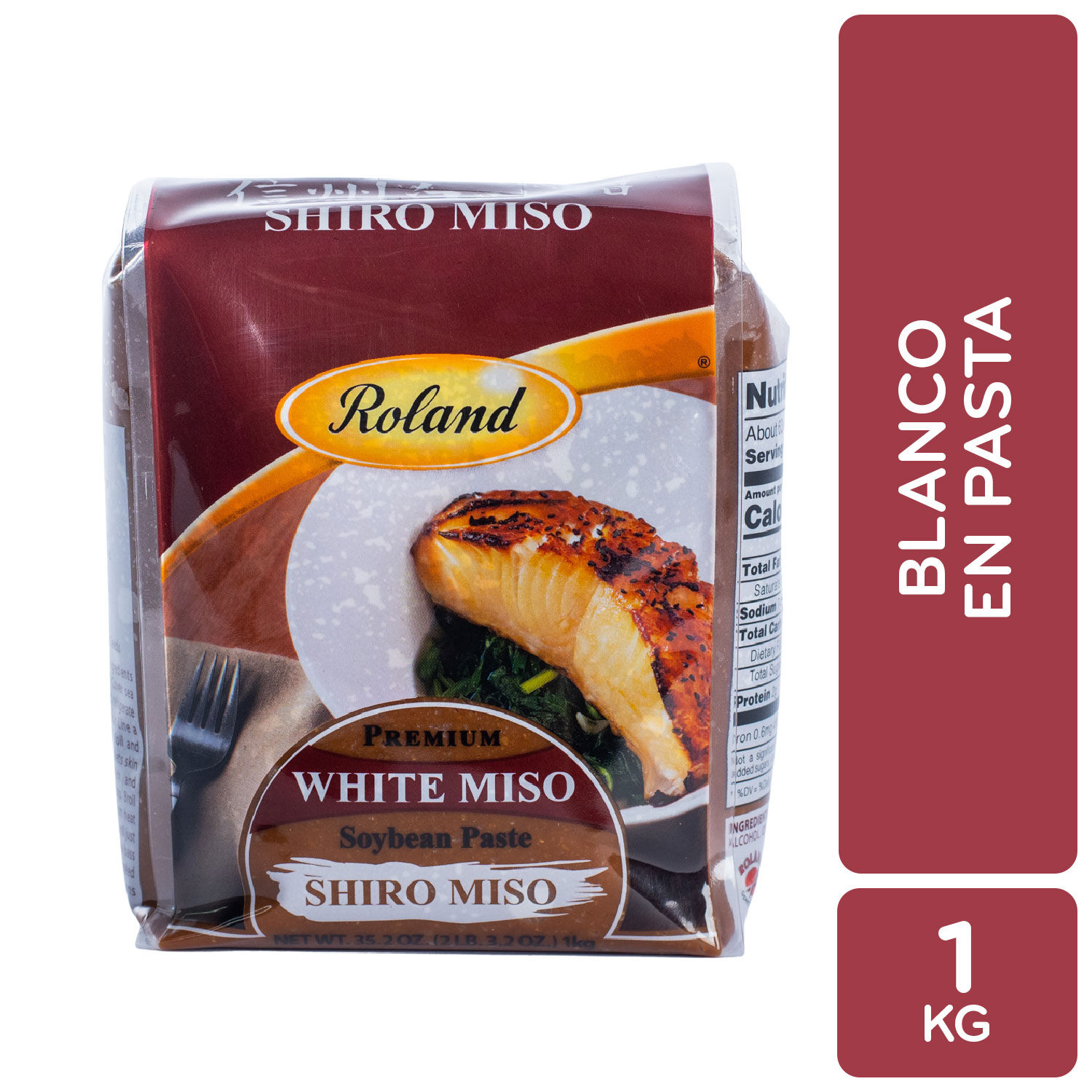 Salsa Pasta Miso Roland Bolsa 1000 G | Auto Mercado