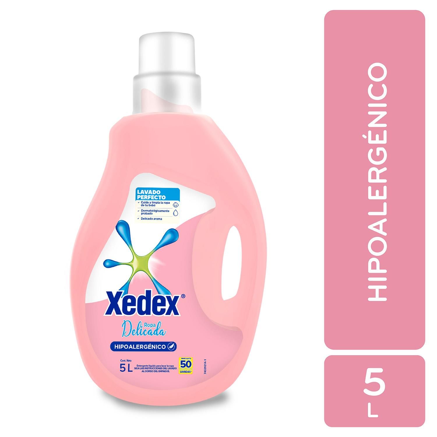 Detergente Liquido Ropa Delicada Xedex Envase 5000 Ml | Auto Mercado