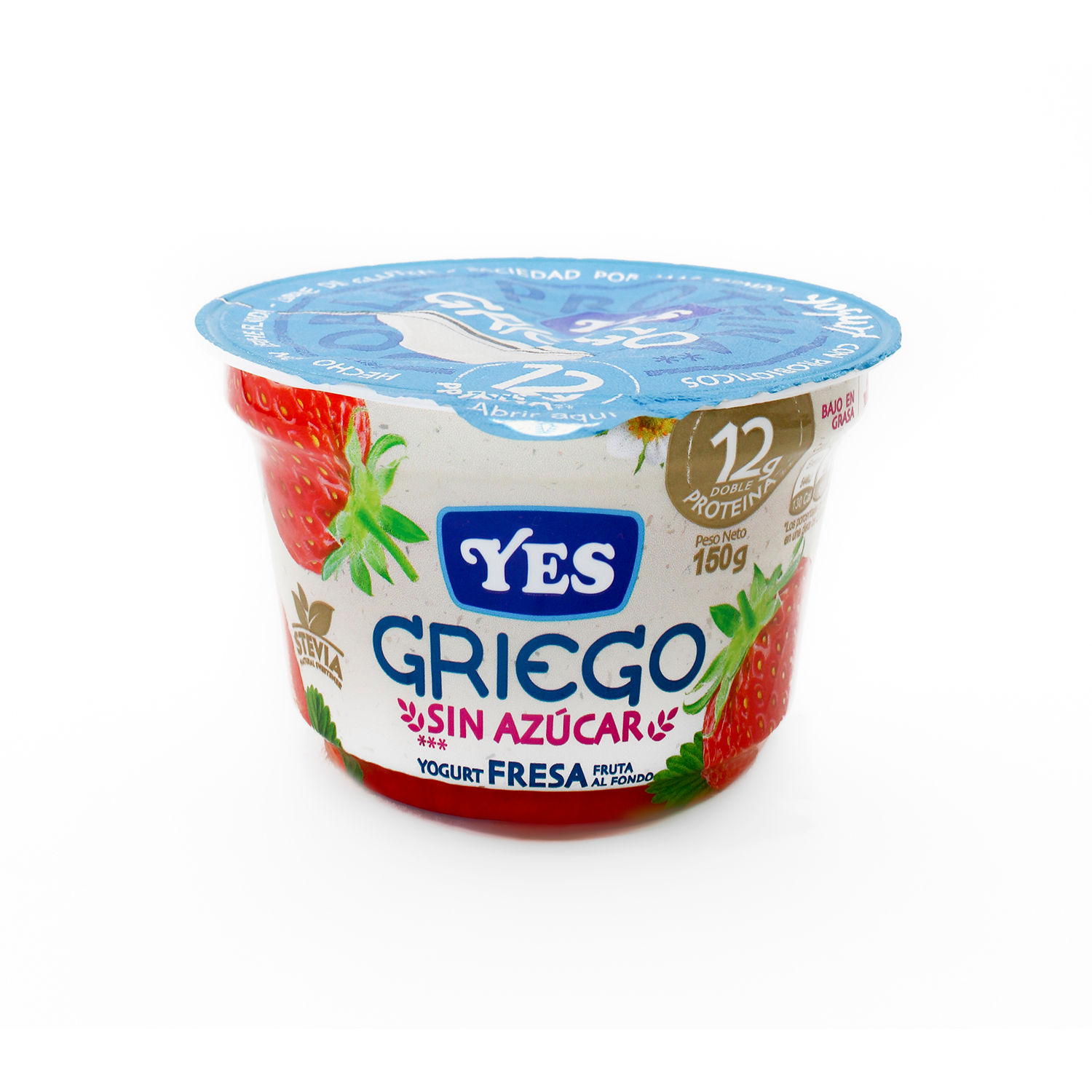 Yogurt Griego Fresa Yes Envase 150 G | Auto Mercado
